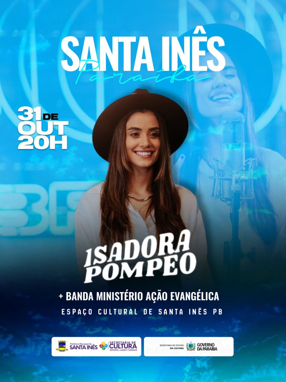Santa Inês comemora o Dia do Evangélico com show de Isadora Pompeo ...